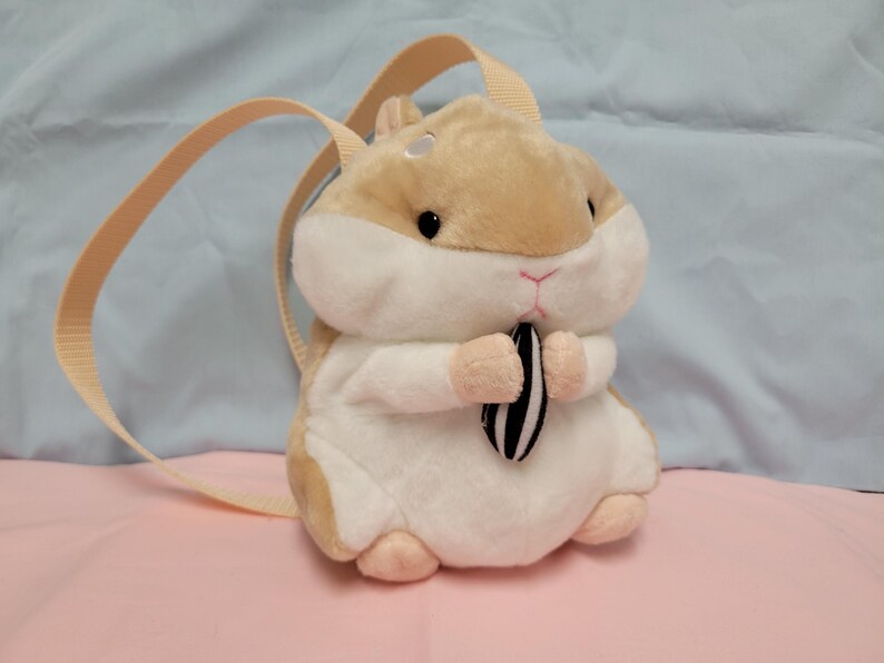 Baby Tan Hamster Plush Pack Backpack - Etsy