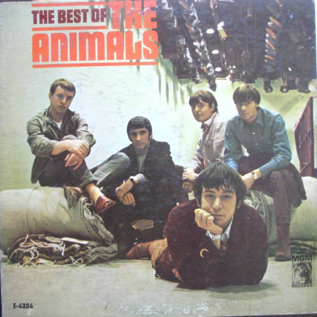 The Animals the Best of the Animals Vgplus Vintage Vinyl LP Record ...
