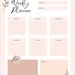 Weekly Planner Printable: Notes & Quote Section (digital Download) - Etsy