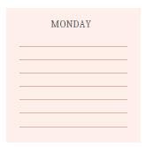 Weekly Planner Printable: Notes & Quote Section (digital Download) - Etsy