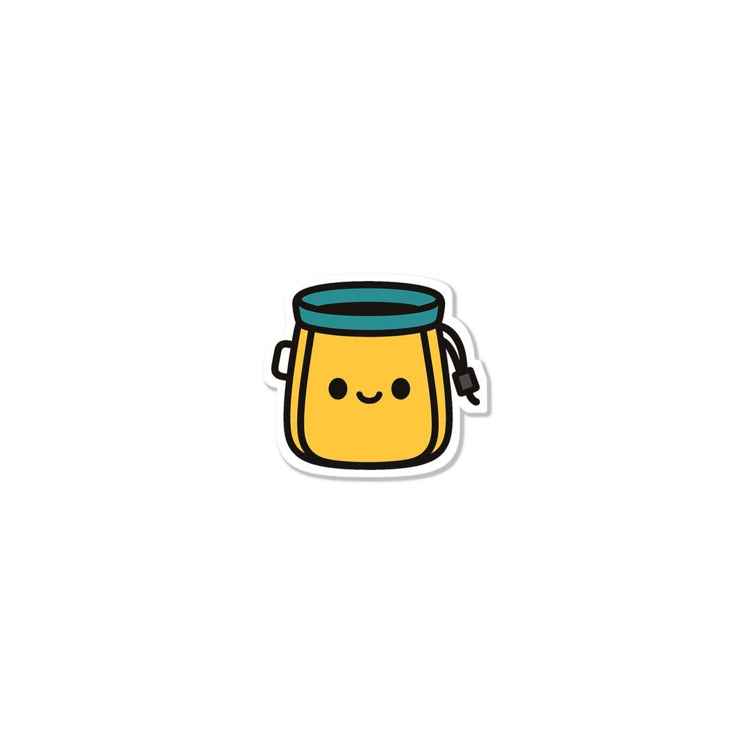 Cute Chalk Bag Sticker - Etsy