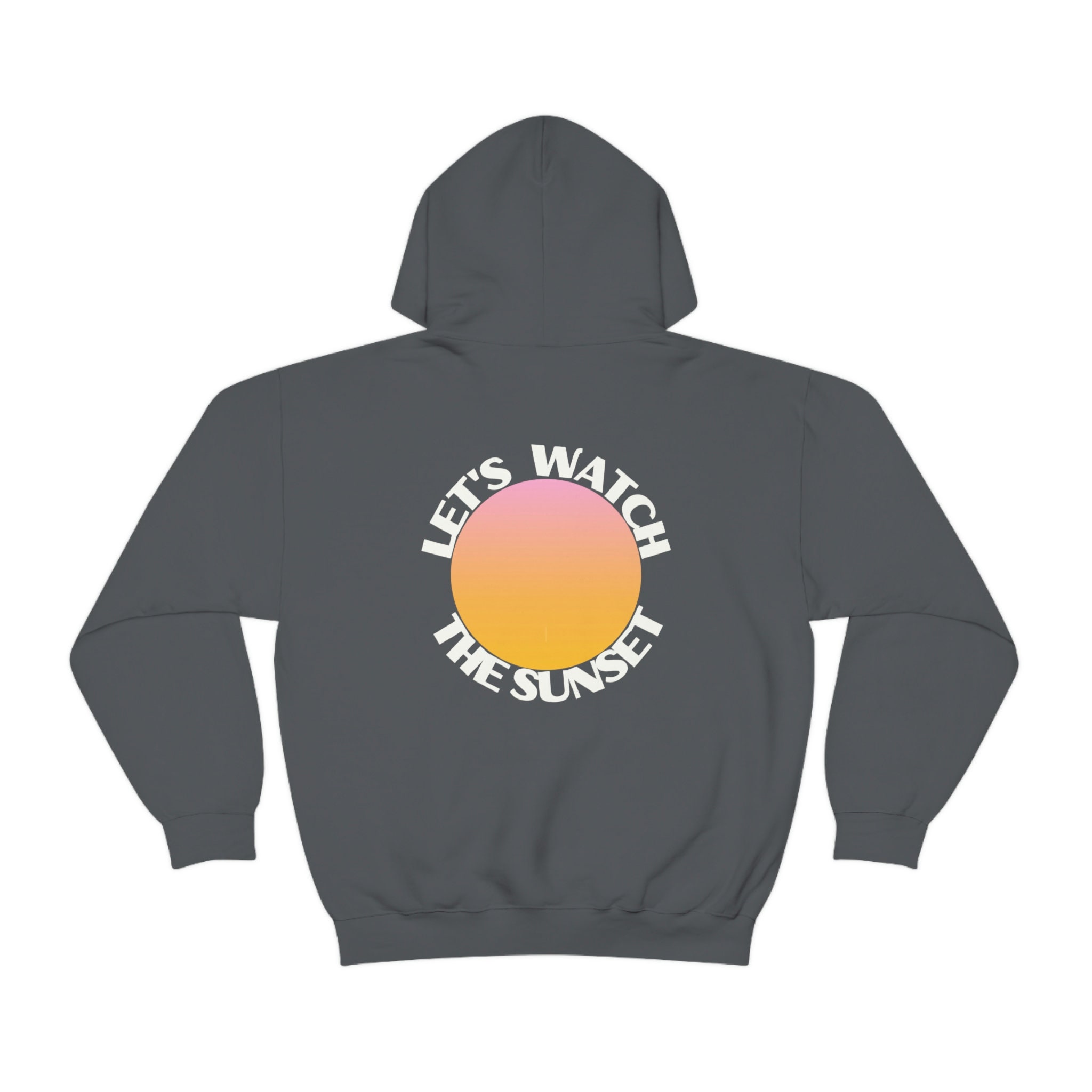Let's Watch the Sunset Summer Graphic Unisex Hoodie - Etsy