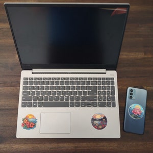 8 Pack Flower Stickers | Aesthetic Laptop, Phone, Planner, Scrapbook ...