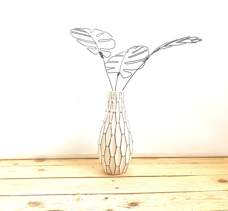 Monstrera Leaf /wire Philodendron Leaf/ Home Wire Decoration/ Office ...