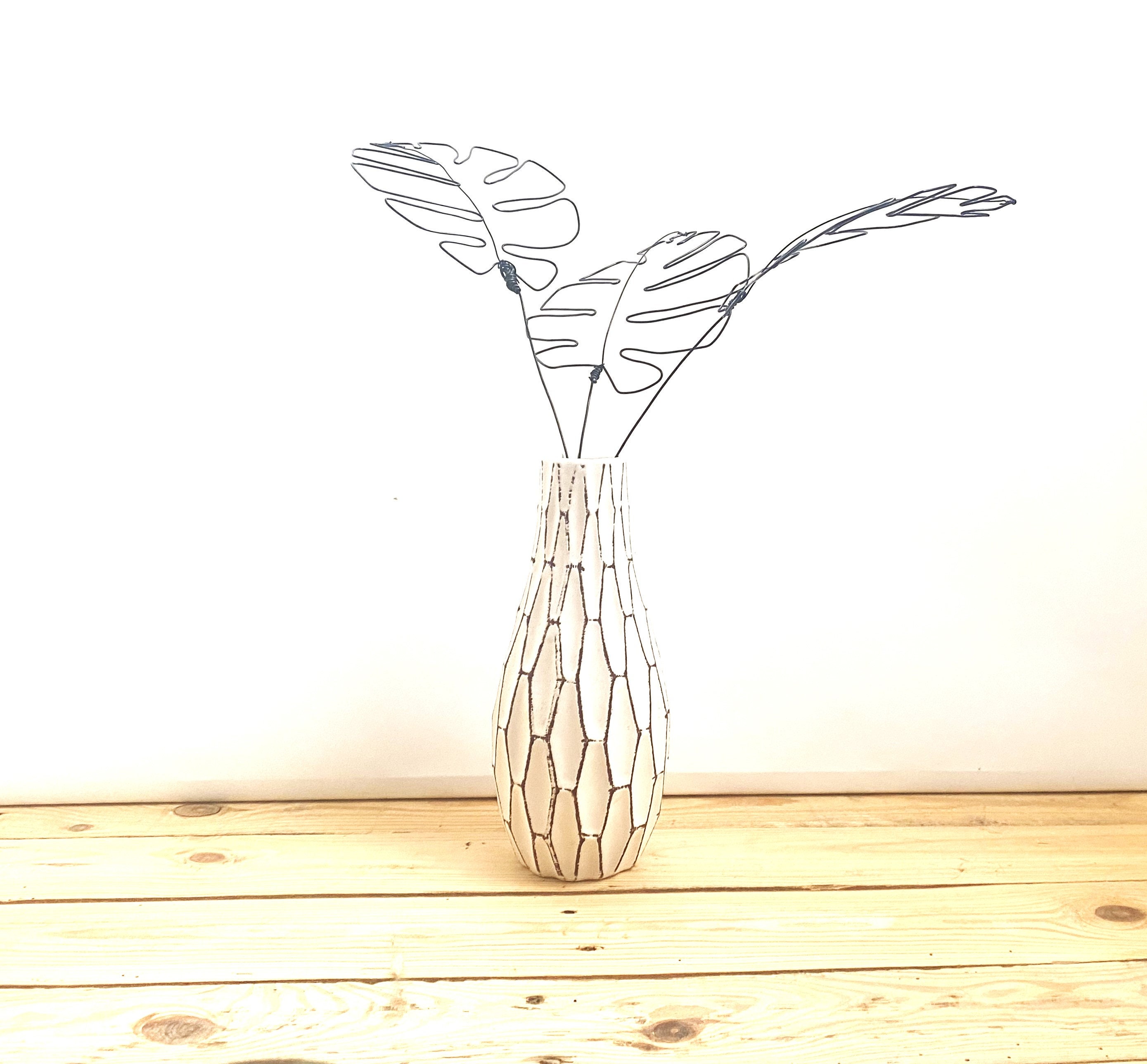 Monstrera Leaf /wire Philodendron Leaf/ Home Wire Decoration/ Office ...