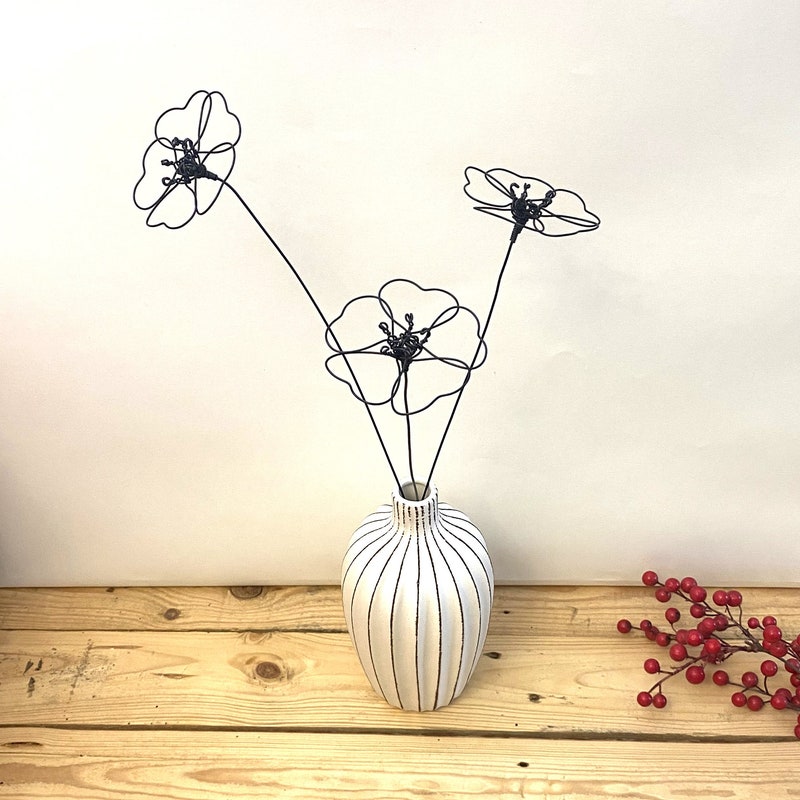 Wire Flowers - Etsy