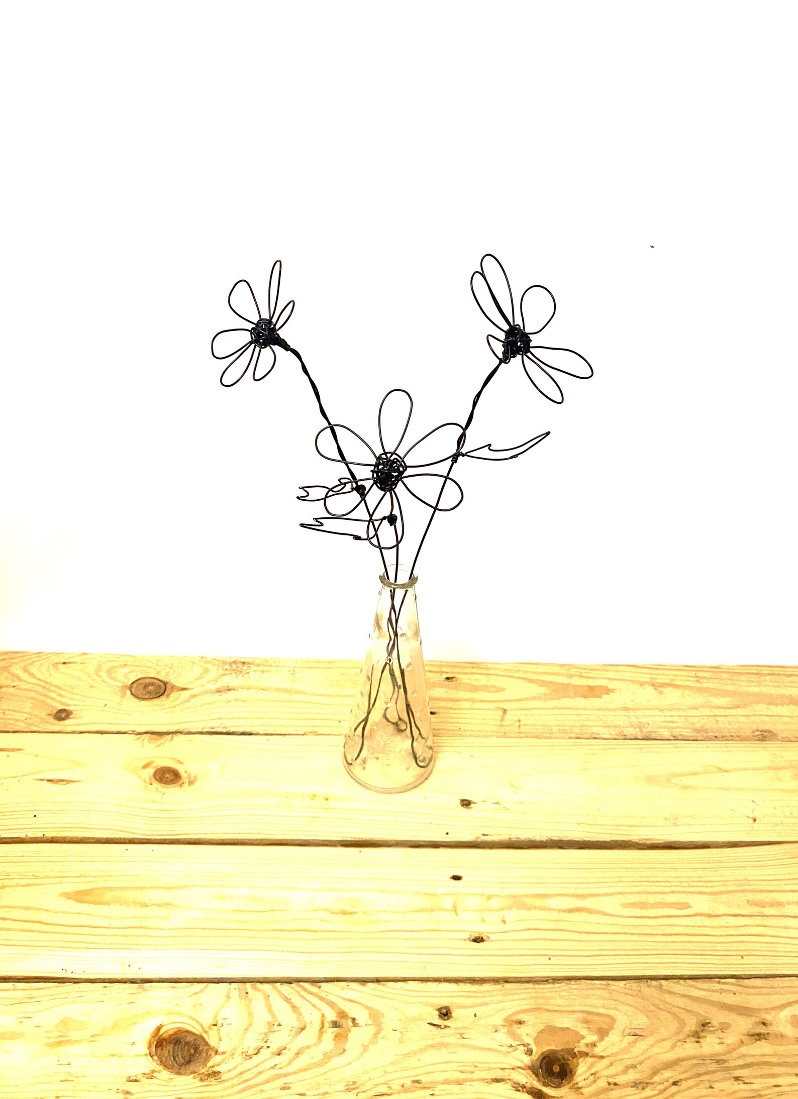 Daisy Wire Flowers Bouquet From Three Flowers/marguerite Bouquet From ...