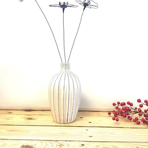 Poppy Wire Flowers Bouquet From Three Flowers/ Wire Office Decoration ...