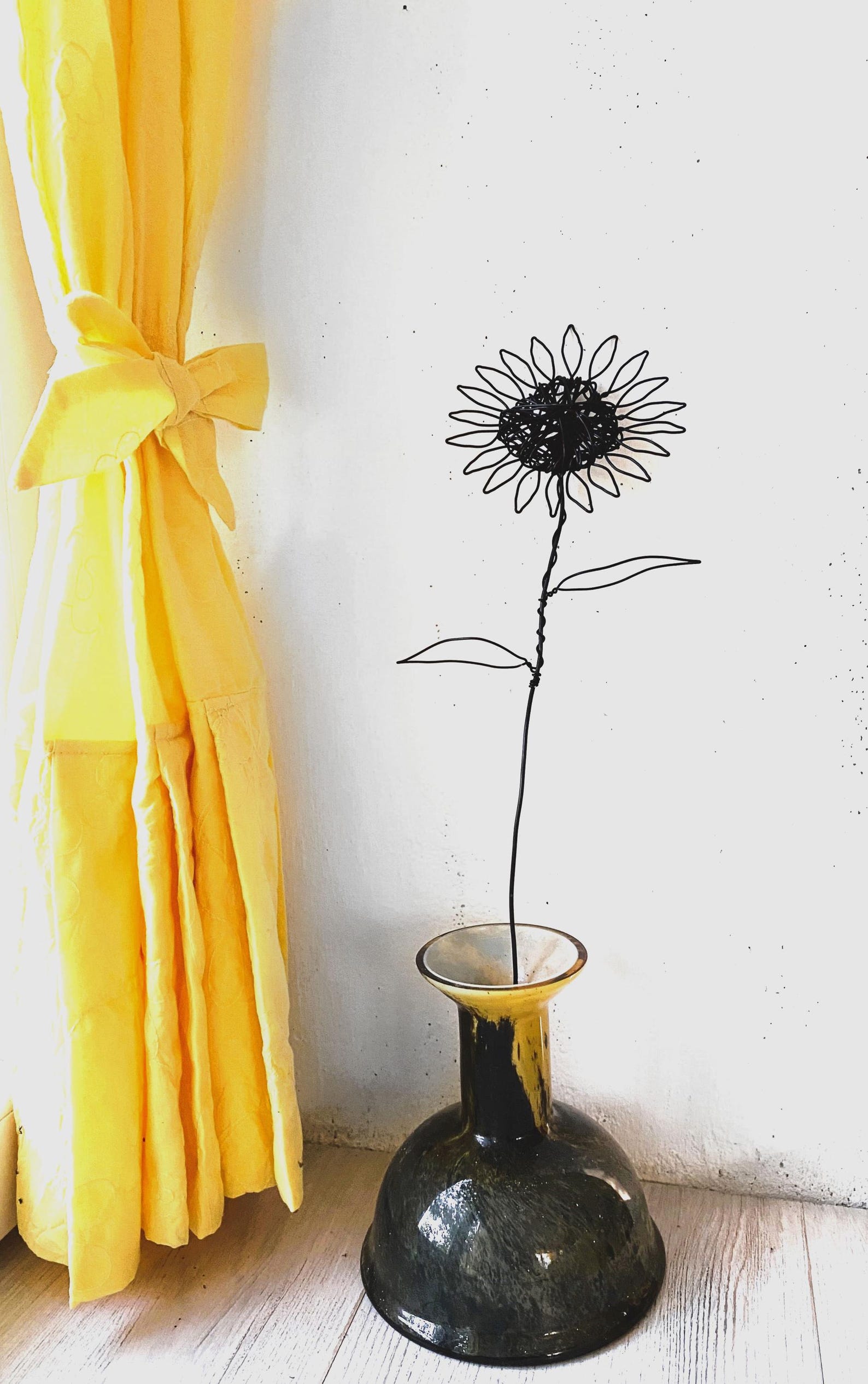 Wire Sunflower: Handmade Home Decor, Valentine Gift - Etsy