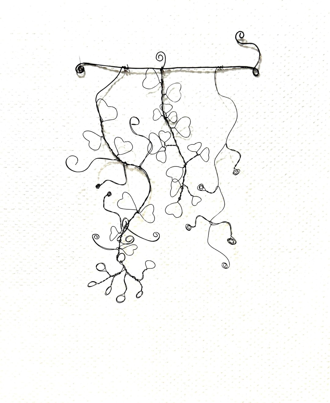 Wire Flower / Hanging Wire Plants Flower / Valentine's Flower / Home ...
