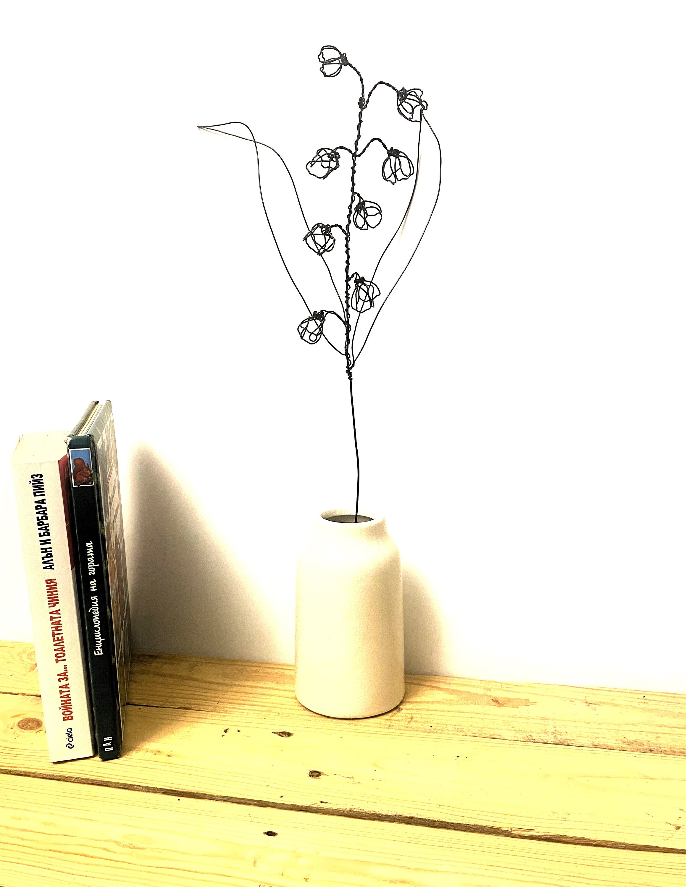 Lily of the Valley Wire Flower / Wire Art Flower Gift/ Home Decoration ...