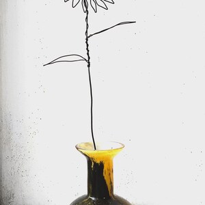 Wire Sunflower Flower/ Sunflower Flower Gift/ Home Decoration ...