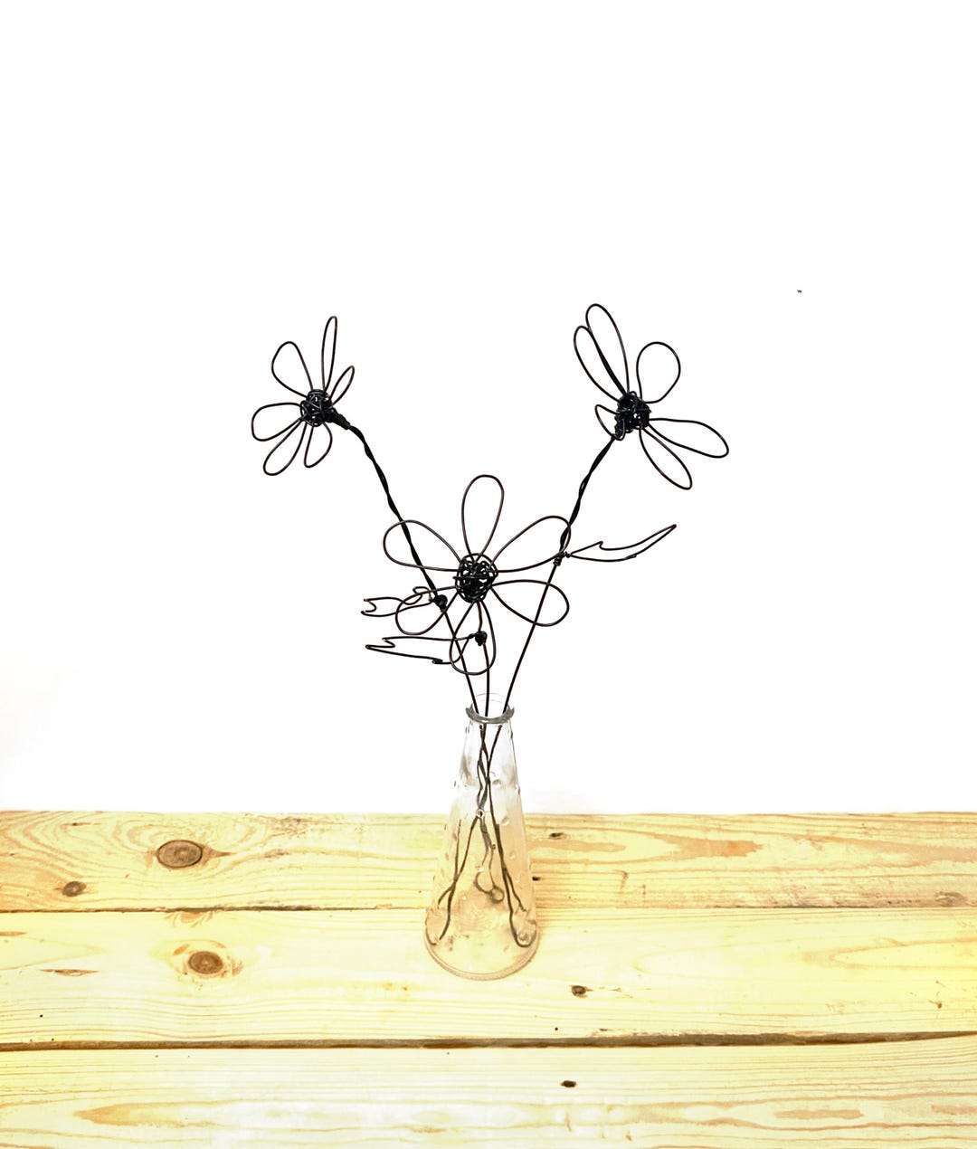 Daisy Wire Flowers Bouquet From Three Flowers/marguerite Bouquet ...