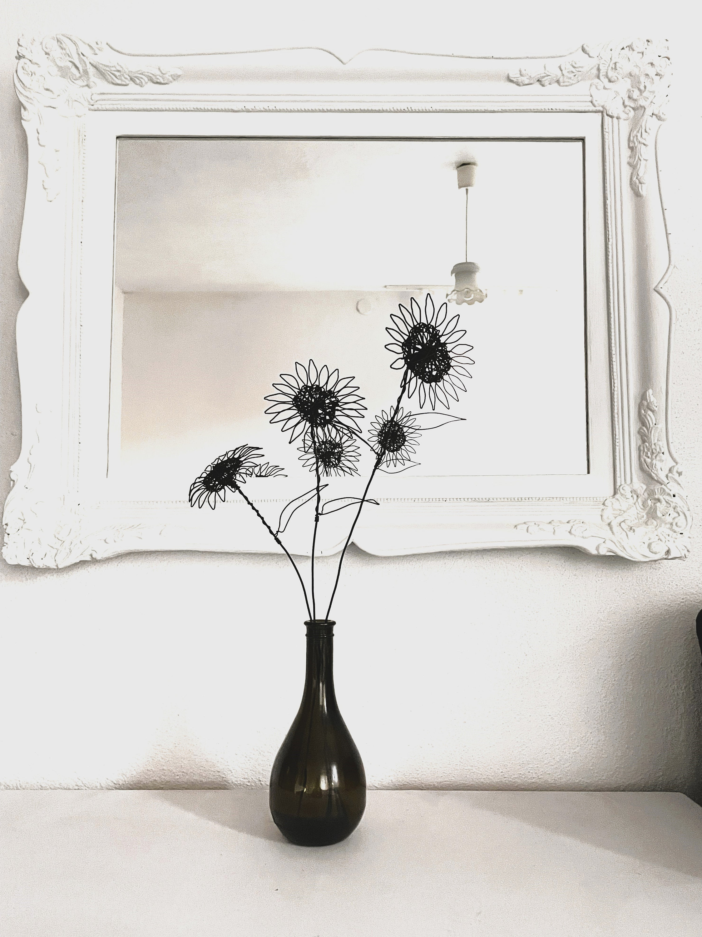 Sunflower Wire Flowers Bouquet From Three Flowers/ Wire Office ...