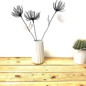 Chrysanthemum Wire Flowers Bouquet From Three Flowers/ Wire Office ...