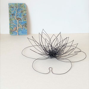 Water Lily Wire / Lotus Wire Flower / Wire Office Decoration/ Home Wire ...