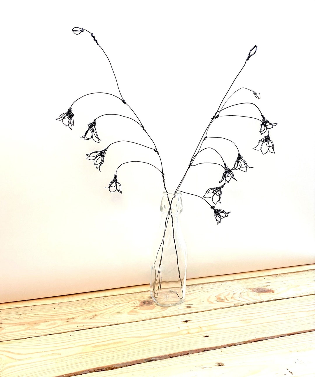 Bell Flower Wire Flowers Bouquet From Three Flowers/ Wire Office ...