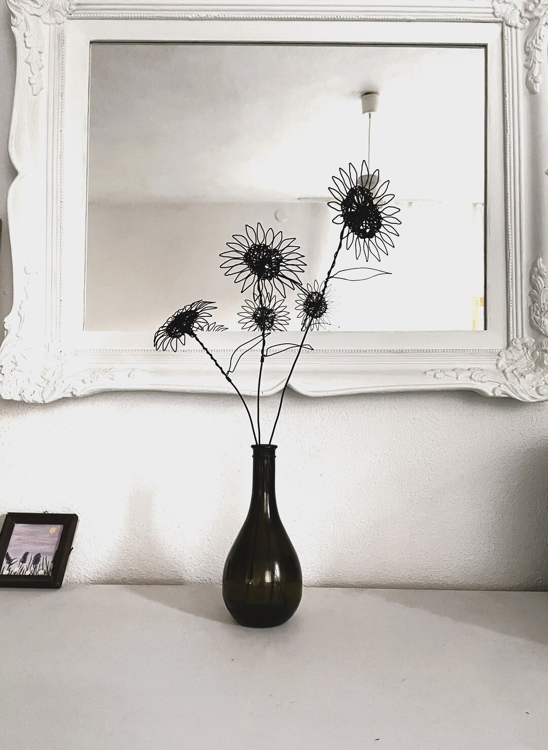 Sunflower Wire Flowers Bouquet From Three Flowers/ Wire Office ...