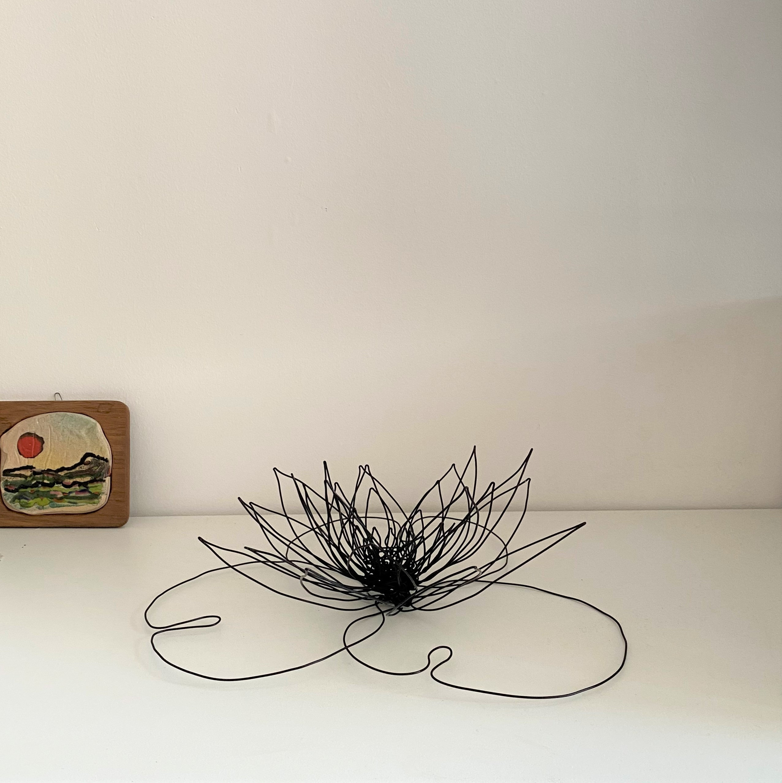 Water Lily Wire / Lotus Wire Flower / Wire Office Decoration/ - Etsy