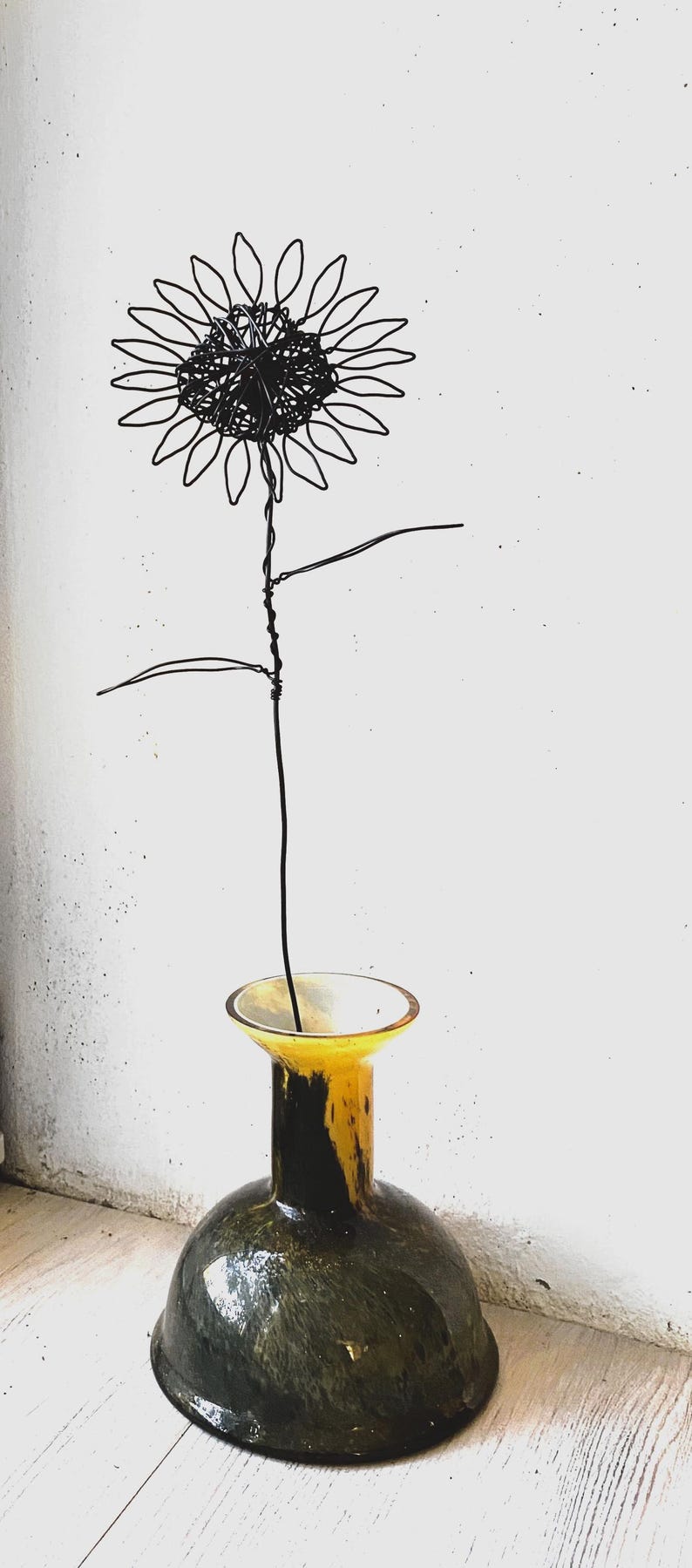 Wire Sunflower: Handmade Home Decor, Valentine Gift - Etsy