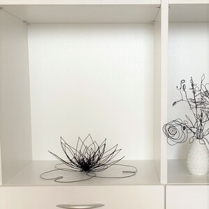 Water Lily Wire / Lotus Wire Flower / Wire Office Decoration/ Home Wire ...