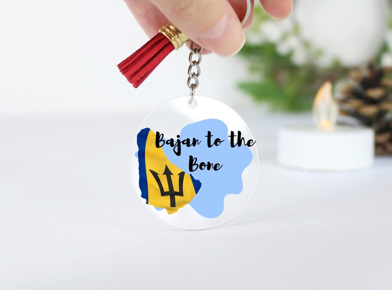 Country Flags & Sayings: Custom Acrylic Keychains Personalized Keychain ...