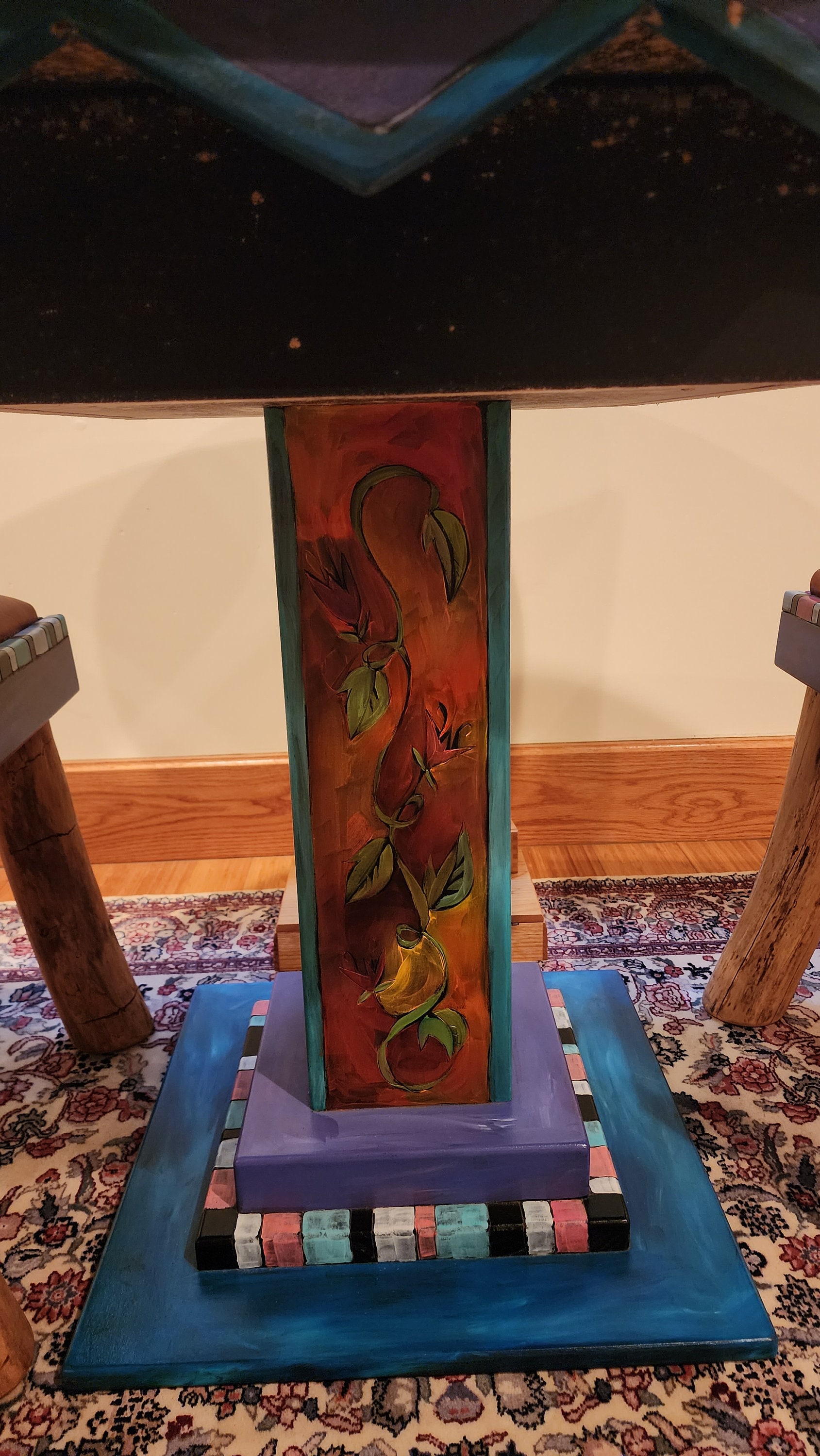 Sticks by Sarah Grant Custom Hand Painted Game Table - Etsy