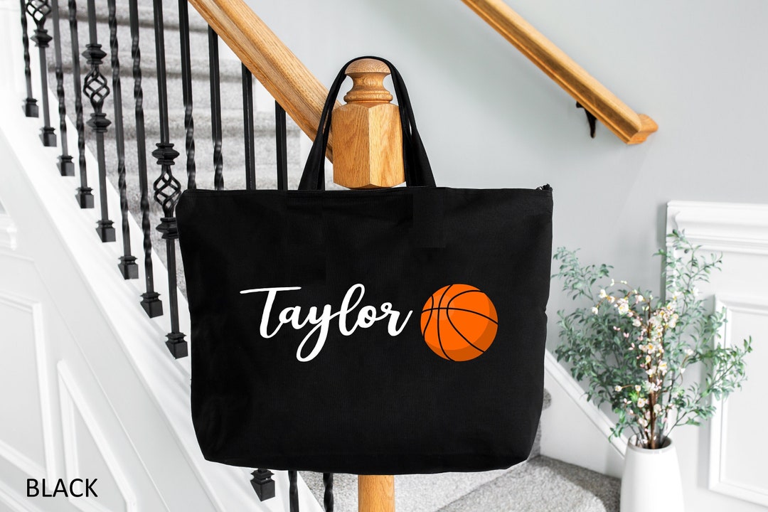 Custom Basketball Tote Bag, Basketball Mom, Basketball Coach ...