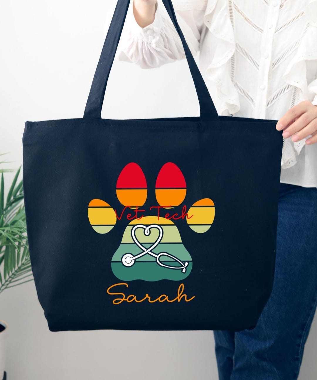 Custom Veterinarian Bag, Veterinary Tote, Veterinary Tote Bag, Vet Tote ...