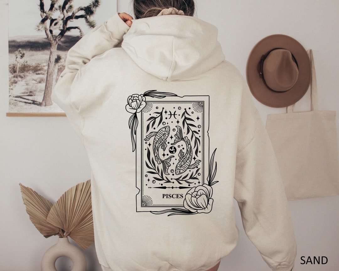 Pisces Gifts, Pisces Hoodie, Astrology Clothing, Zodiac Gift, Hoodie ...