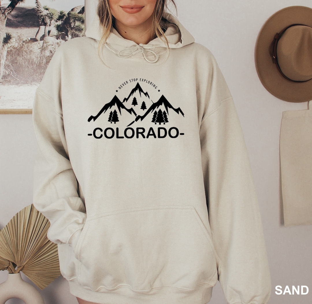 Colorado Hoodies, Colorado Gifts, Colorado Mountains Sweatshirt ...