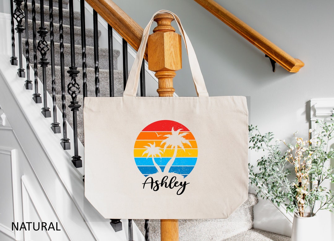 Personalized Summer Beach Tote Bag, Beach Wedding Gift, Beach Totes ...