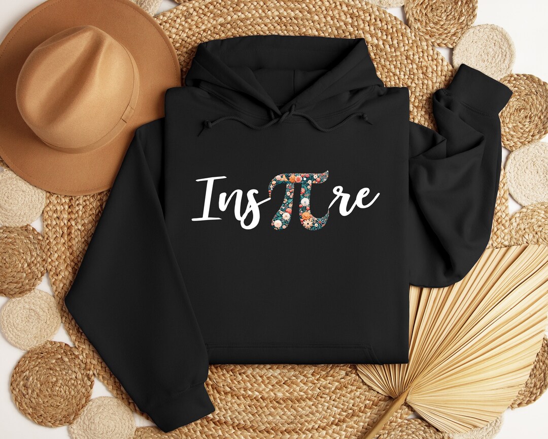 Pi Hoodie, Inspire Hoodie, Math Gifts, Math Party Favors, Math Teacher ...
