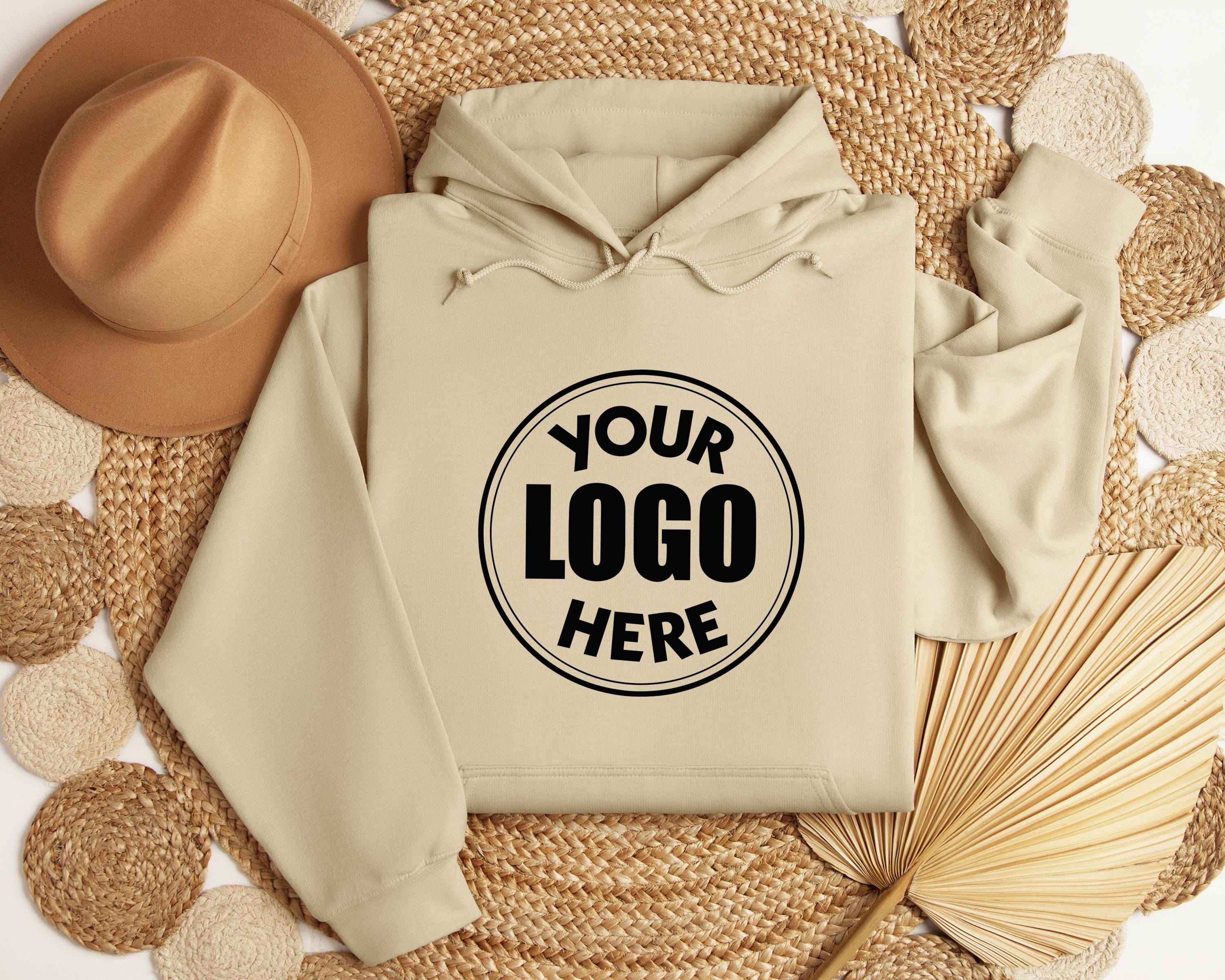 Custom Logo Hoodie, Custom Logo Hoodie, Company Logo Gifts - Etsy