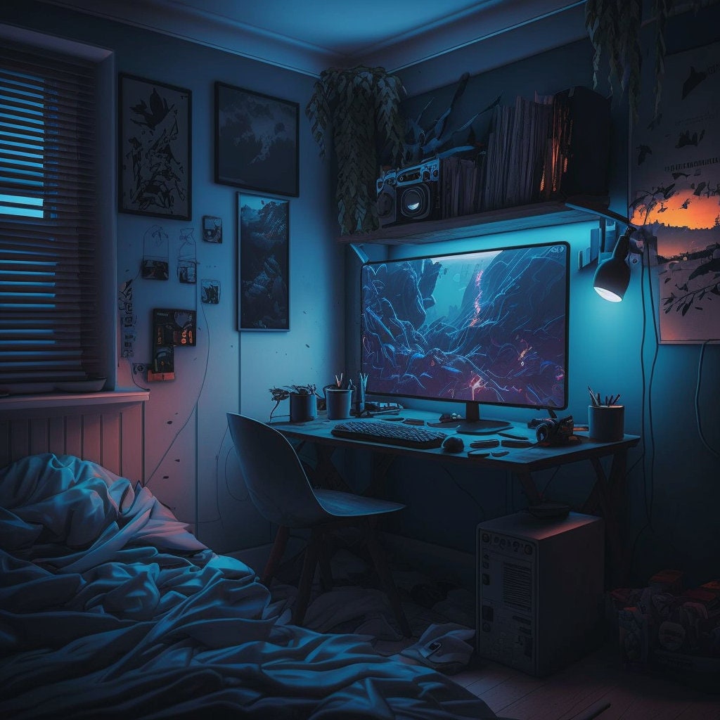 Custom Wallpapers for Pc/mobile With Midjourney - Etsy