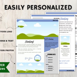 SOCCER NEWSLETTER Editable Canva Template | Soccer Team Email | Soccer ...