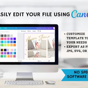 DANCE RECITAL AD Editable Canva Template | Recital Program Ad | Dancer ...