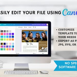 CHEER NEWSLETTER Editable Canva Template | Cheer Team Email | Dance ...