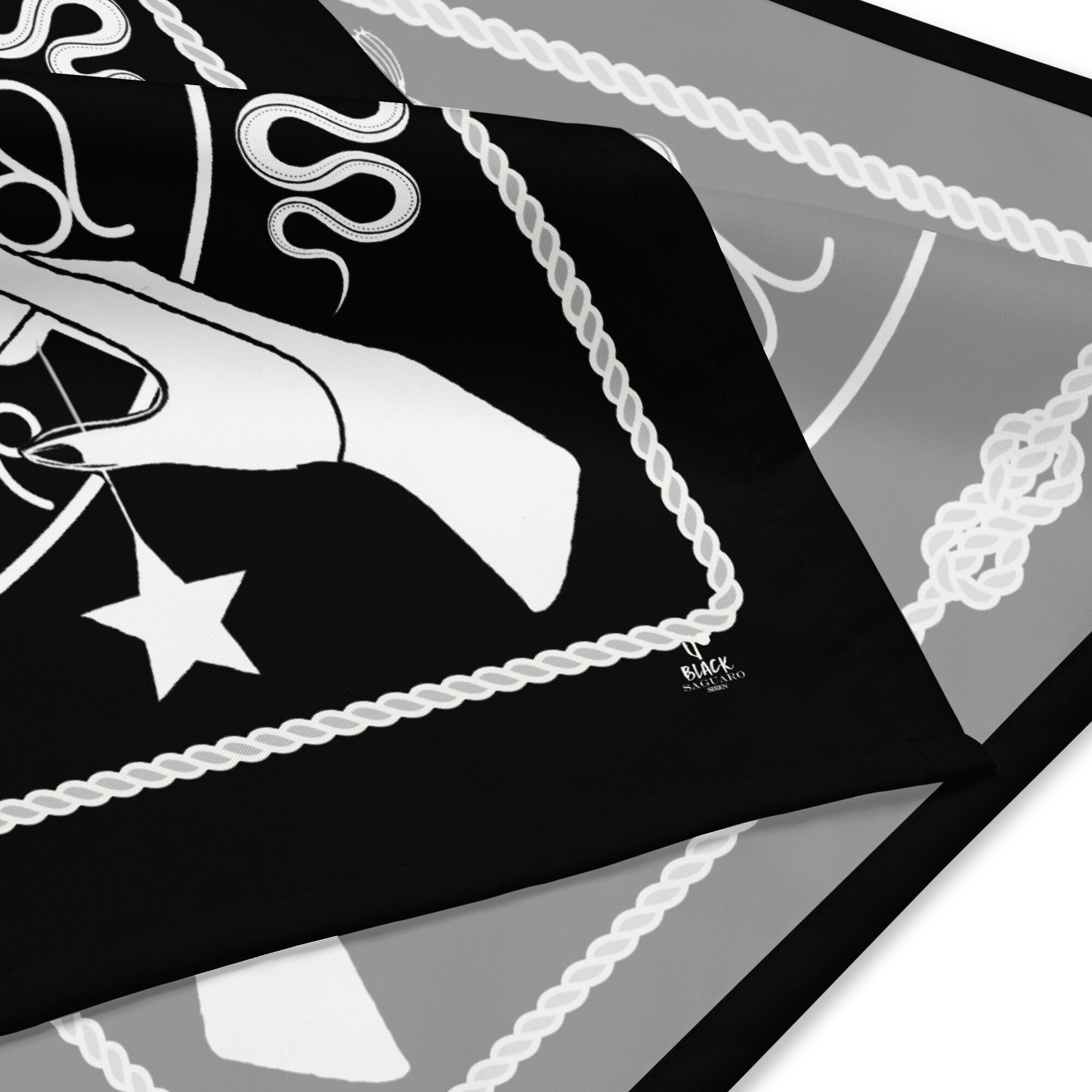 Butterfly Effect Goth Cowgirl Bandana | Western Goth Festival Fashion ...