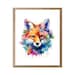Fox Watercolor Painting, Alcohol Ink,fox Printable Wall Art, Nursery ...