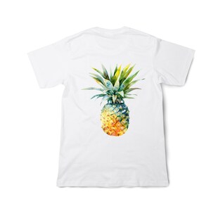 Ananas Watercolor Painting Printable Wall Art, Kitchen Wall Decor ...