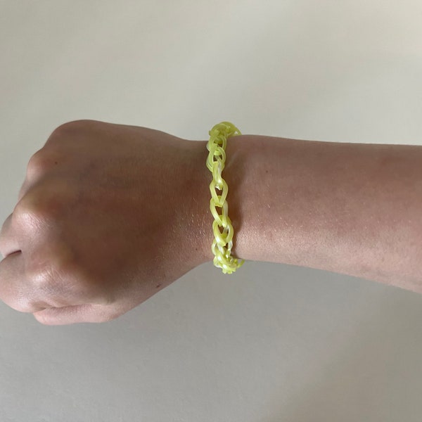 Rainbow Loom Bracelet - Etsy