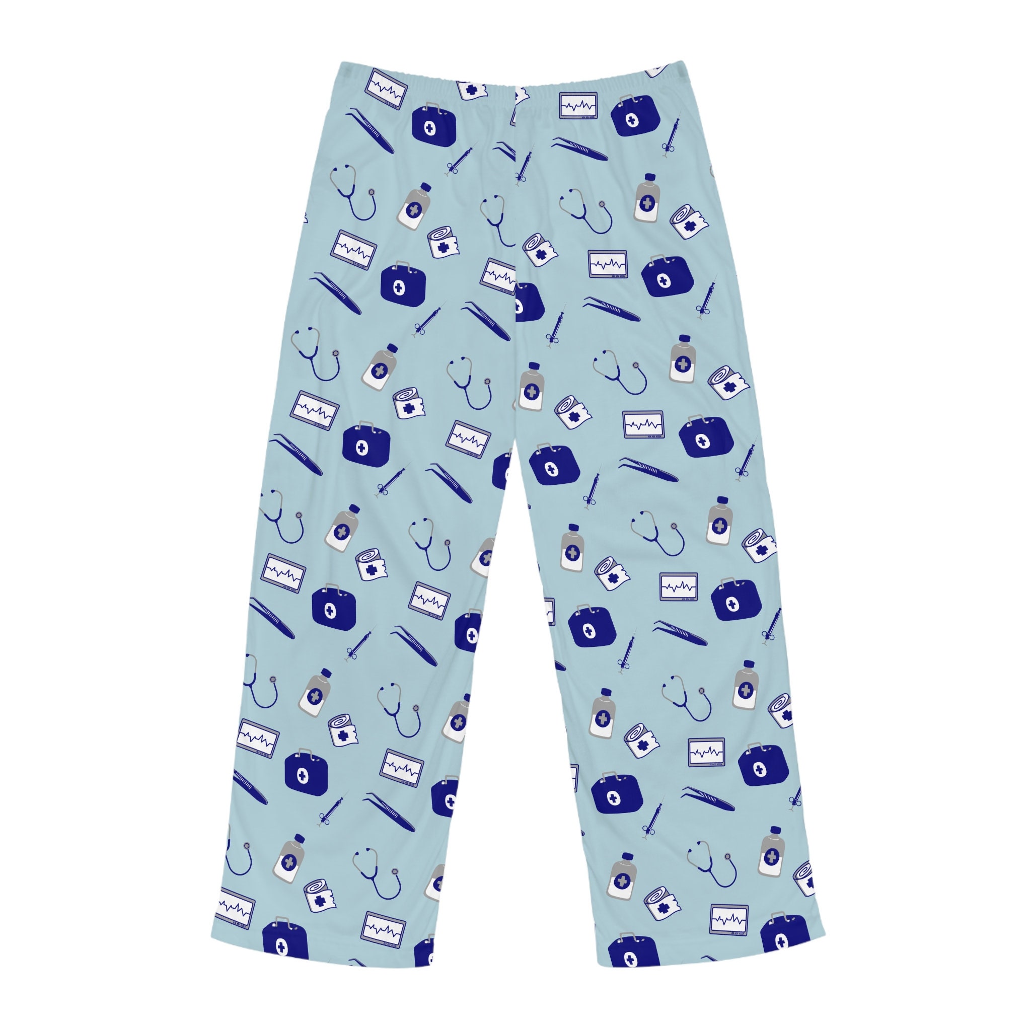 Medical Themed Men's Pajama Pants for Doctors, Nurses, Medical Students ...