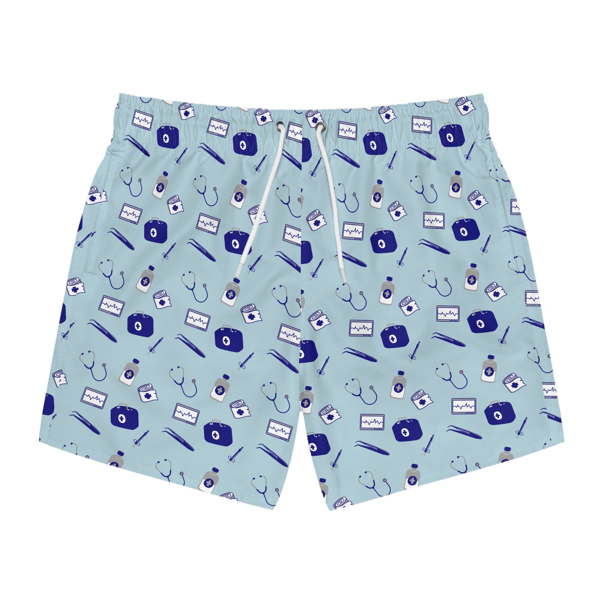 Medical Themed Swim Trunks for Doctors, Medical Students, Nurses, and ...