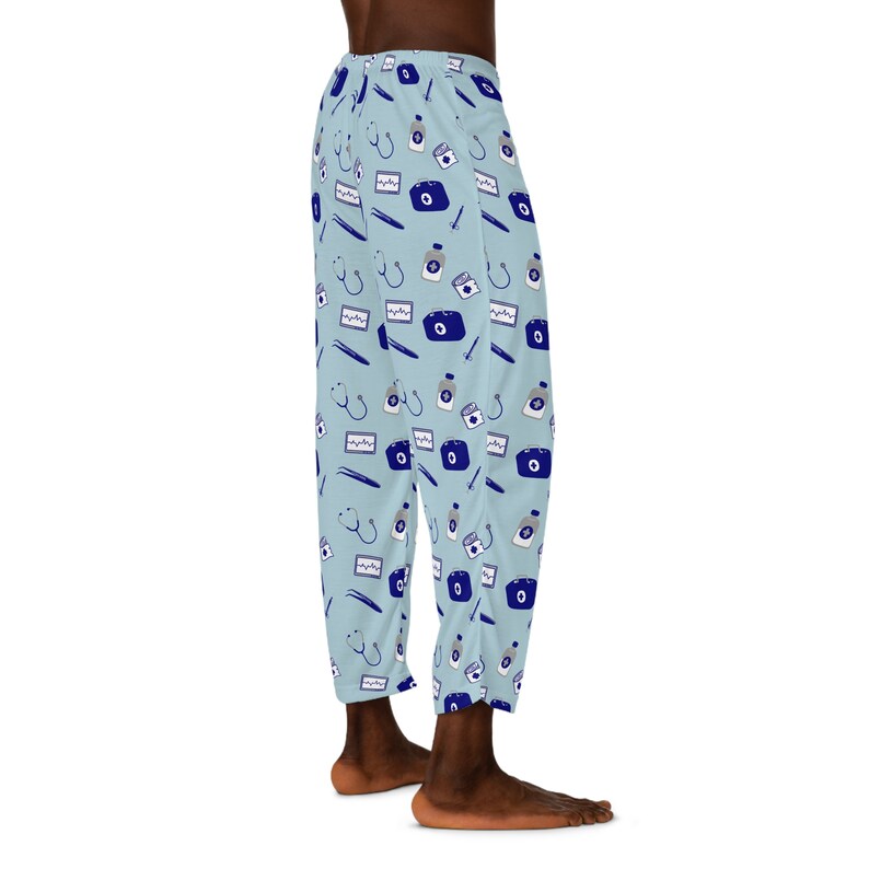 Medical Themed Men's Pajama Pants for Doctors, Nurses, Medical Students ...