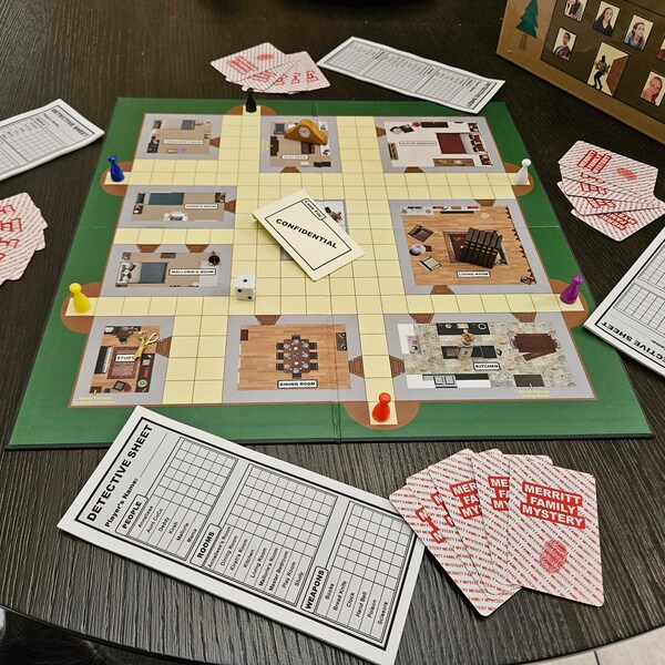 Clue Game - Etsy