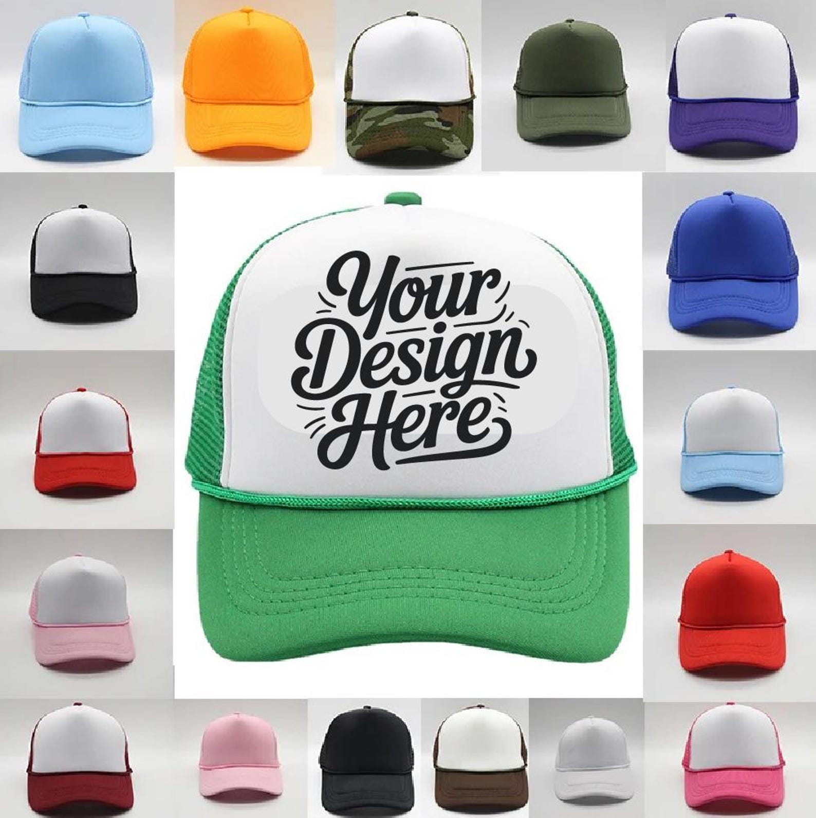 35+ Colors Otto Hat Mockup Bundle, Otto Mockup, Otto Cap Mockup, Print ...