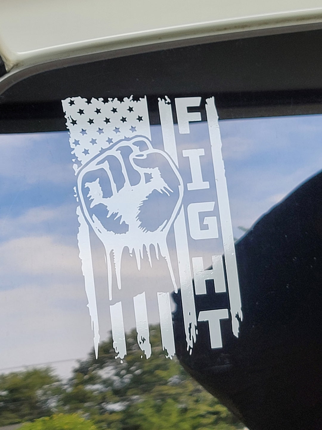 Fight American Flag, American Flag With Fist - Etsy