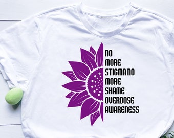 Overdose Awareness Svg Png No More Stigma No More Shame Svg - Etsy