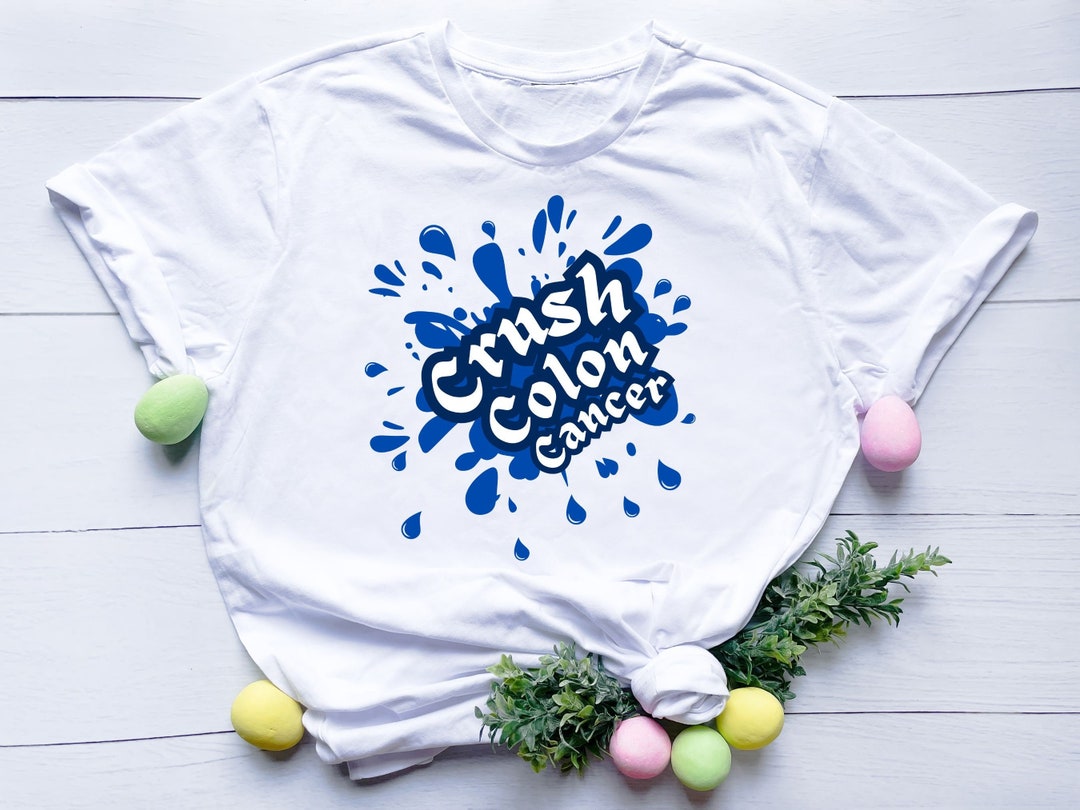 Crush Colon Cancer Colon Cancer Awareness Svg Png - Etsy
